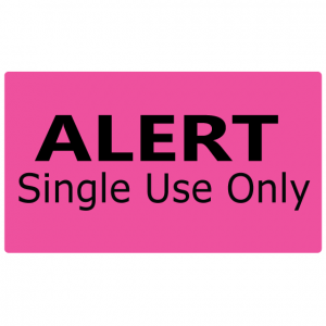 Alert Single use only | Mermed