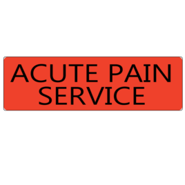 Acute Pain Service | Mermed