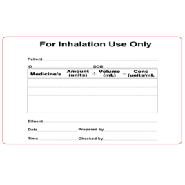 Inhalation Label | Mermed
