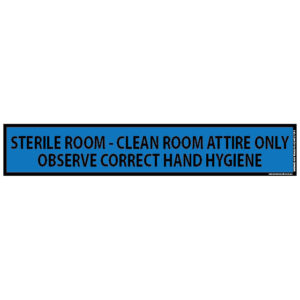 Sterile Room Clean Attire Only Observe Correct Hand Hygiene | Mermed