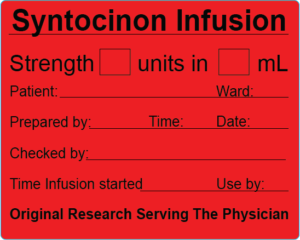 Syntocinon Infusion | Mermed