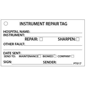 Instrument Repair Tag | Mermed