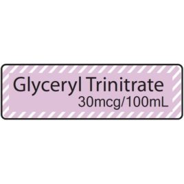 Glyceryl Trinitrate 30mcg/100mL | Mermed